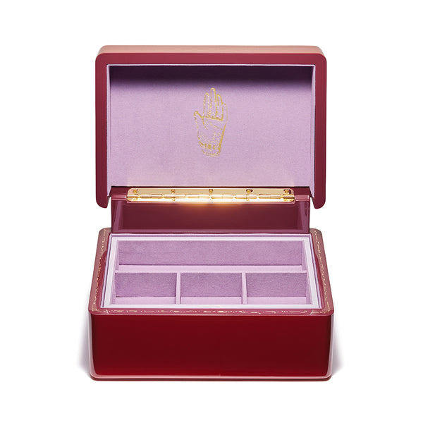 Mini Trunk Jewelry Box Royal Red – Trove