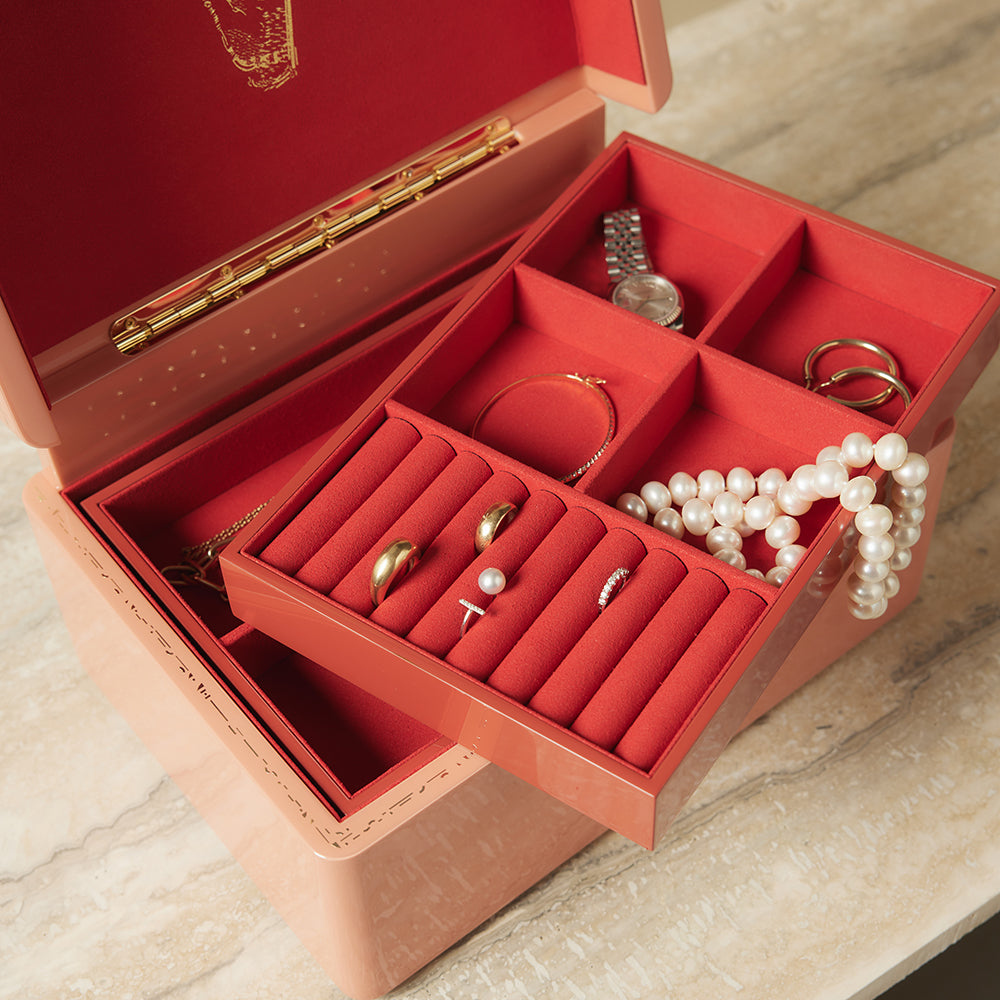 Trunk Blush Jewelry Box – Trove