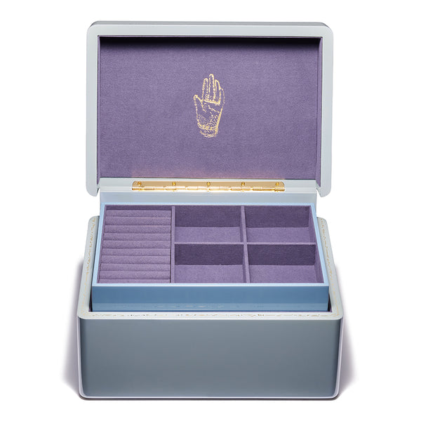 Trunk Evening Blue Jewelry Box – Trove